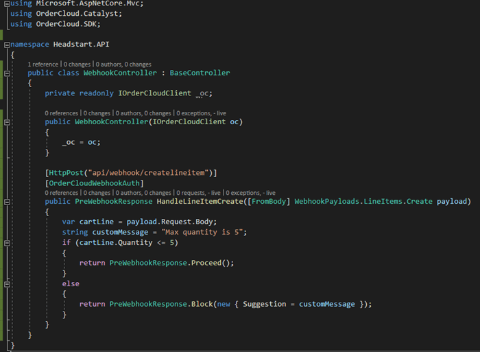 How to create a custom Webhook for Sitecore OrderCloud How to create a custom Webhook for Sitecore OrderCloud