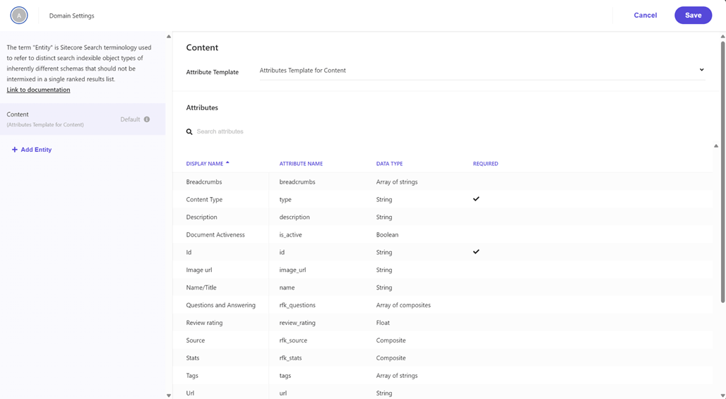 Sitecore Search and Ingestion API Sitecore Search and Ingestion API