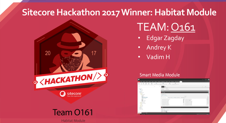 Brimit Team Wins Sitecore Hackathon 2017 Habitat Module Category